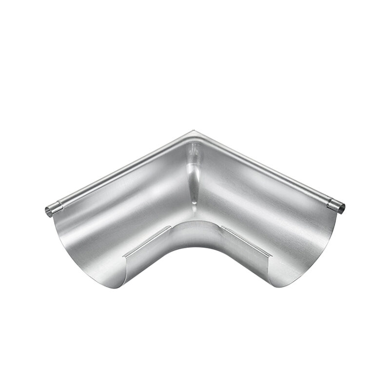 Groemo Exterior Gutter Corner - Half Round 90° | Steetz